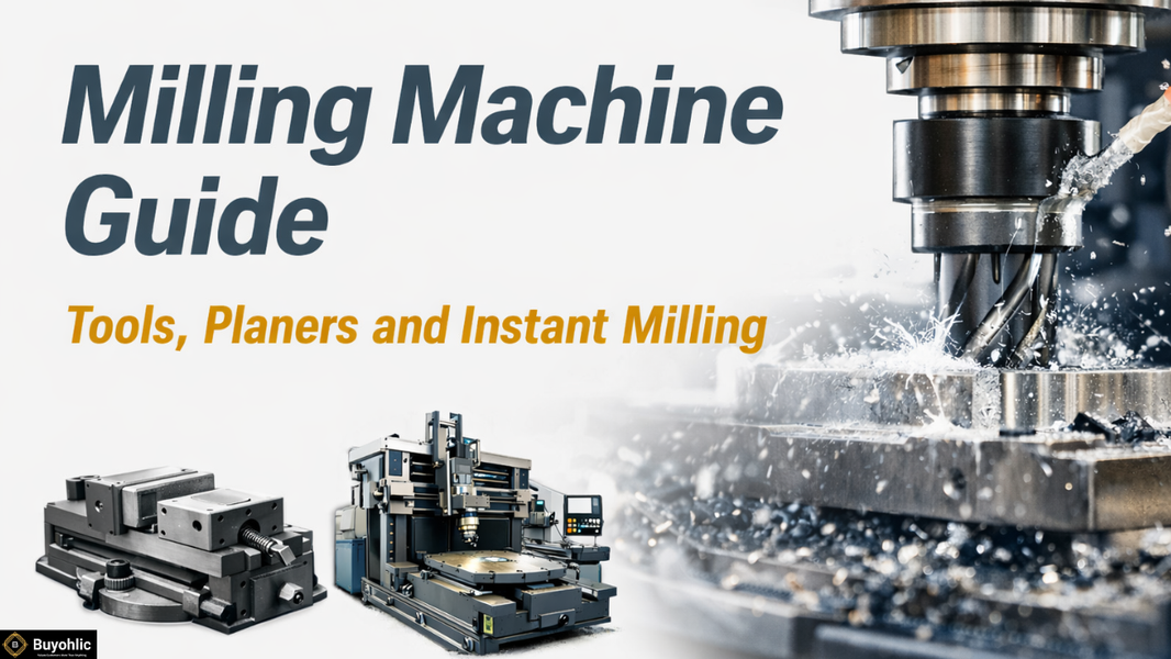 Milling Machine Guide - Tools, Planers and Instant Milling – Buyohlic