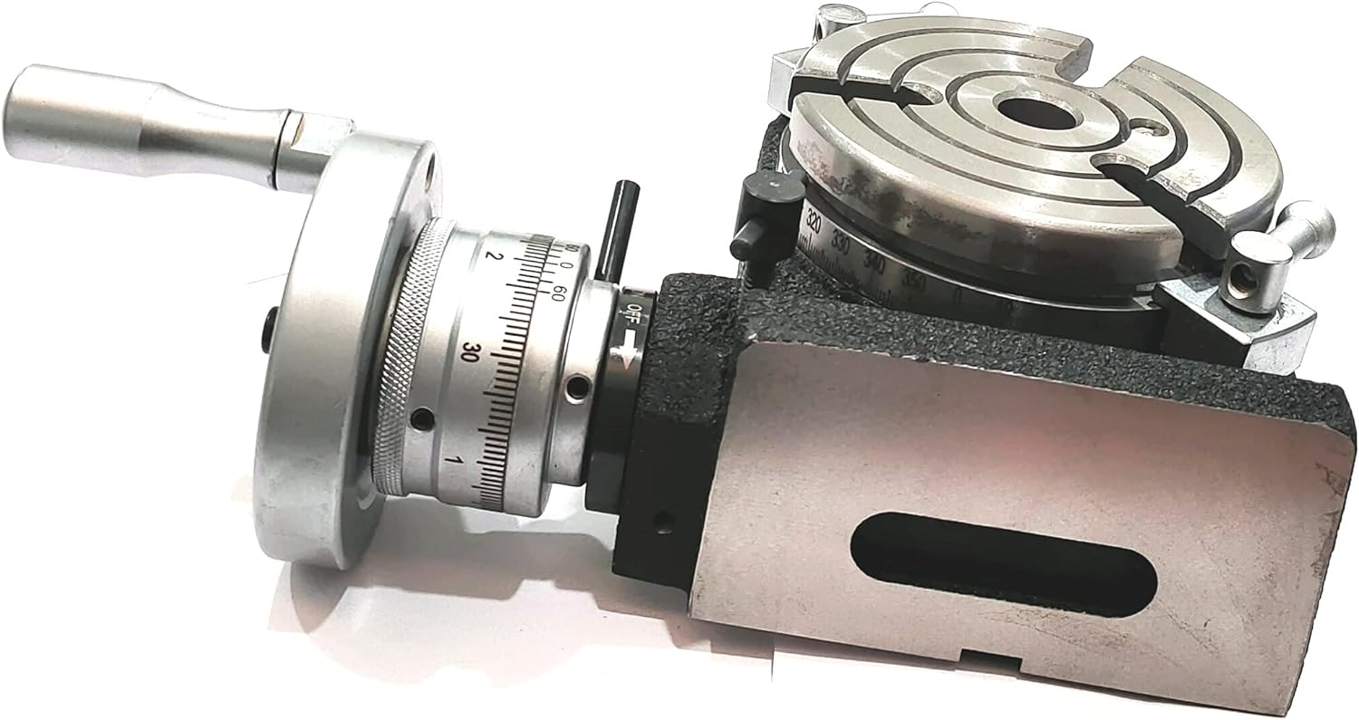 Horizontal Vertical 4" Inch II 110 mm - MT2 Center Bore Rotary Milling ...